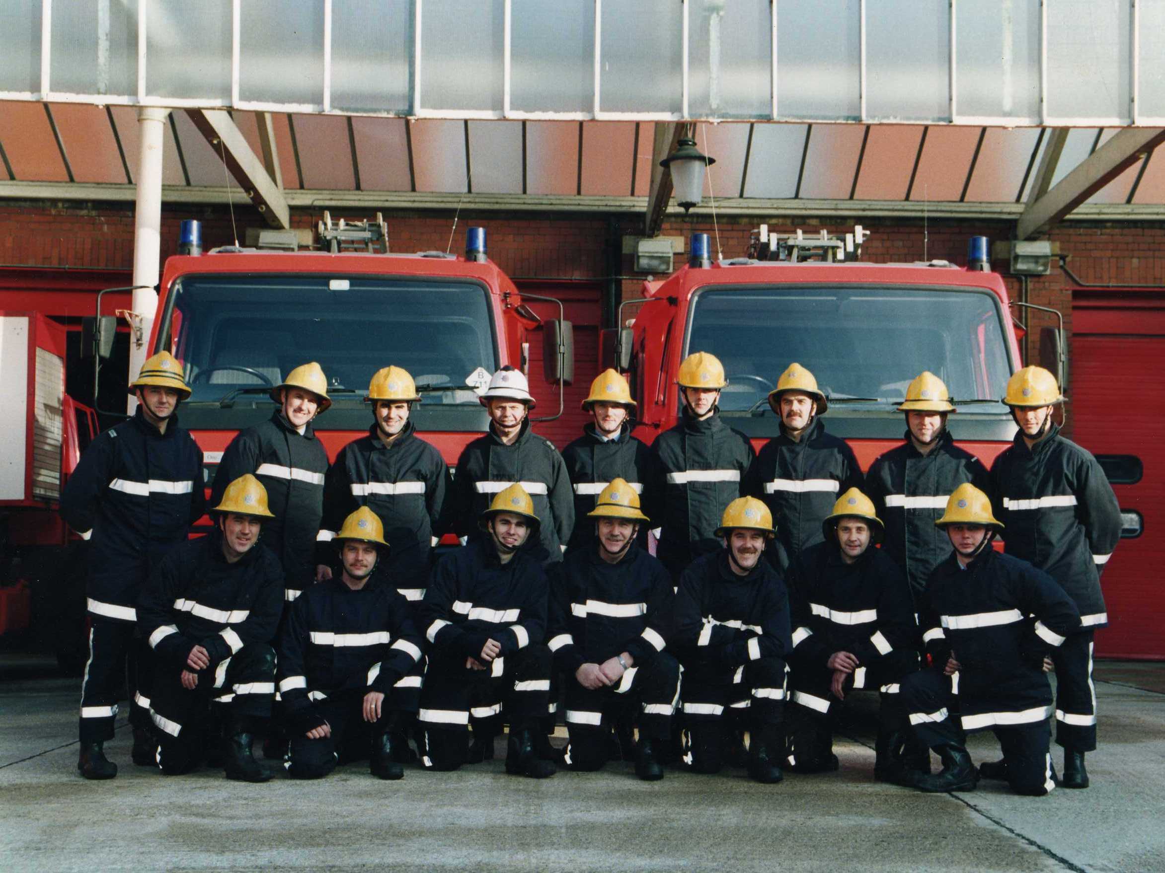 1990's Green watch | | Blackburn Fire History