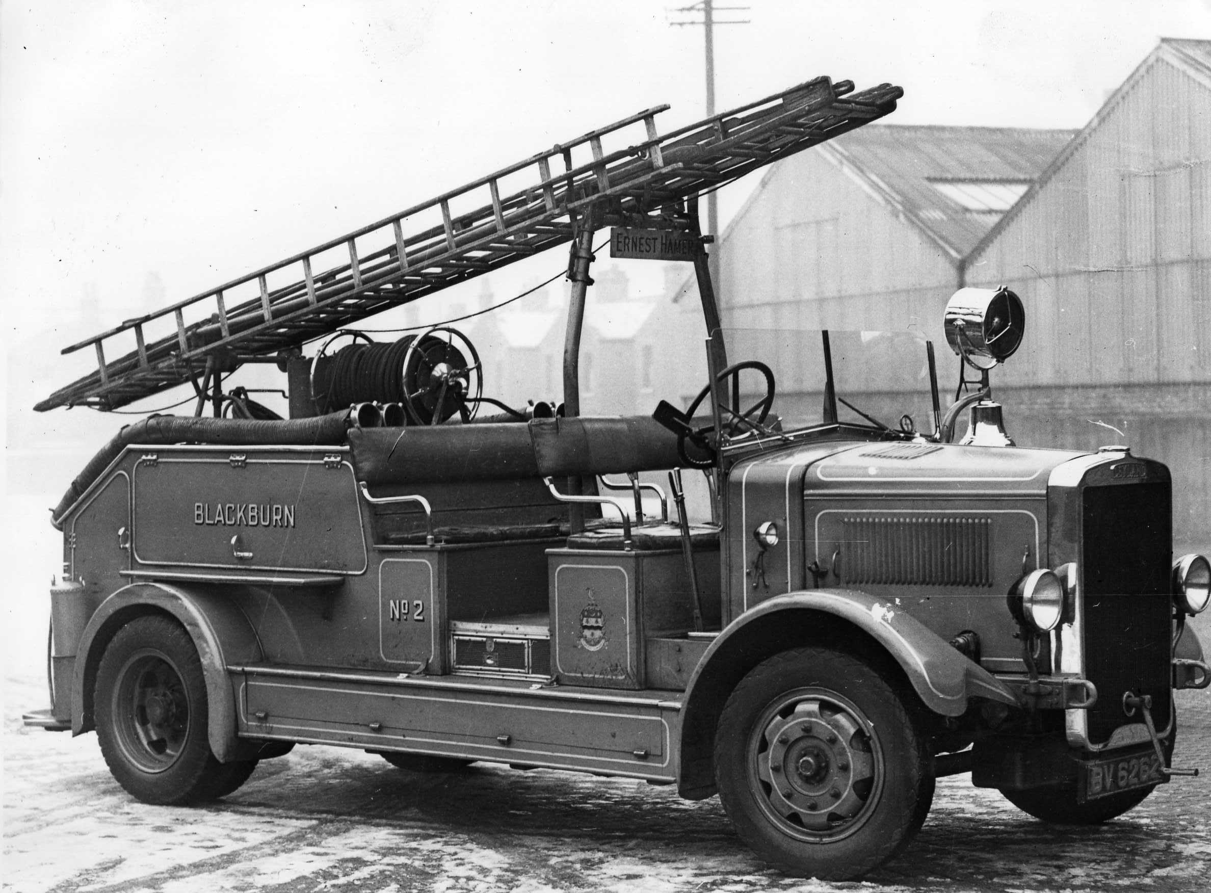 1930's Blackburn's Number 2 | | Blackburn Fire History