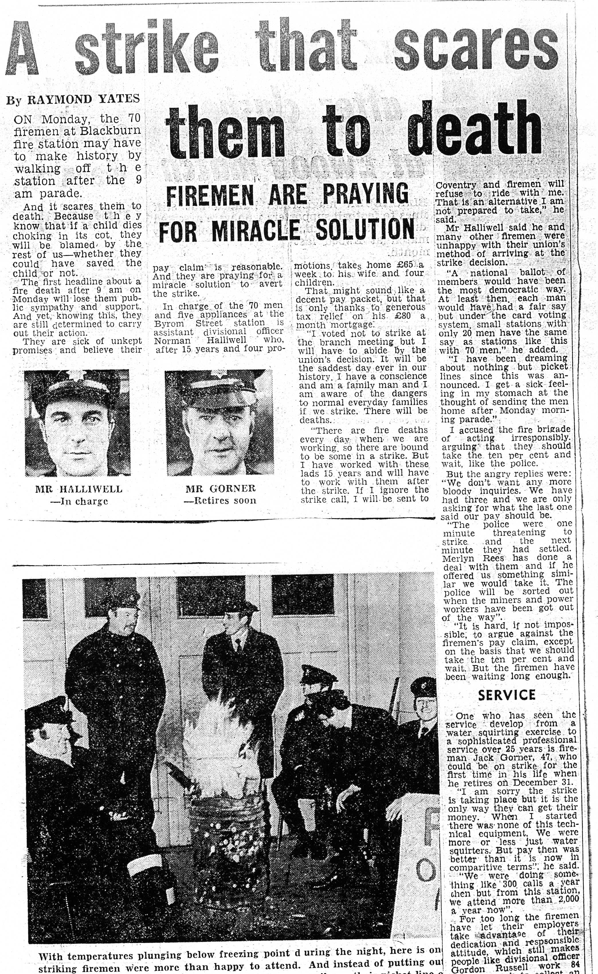 The First Strike 1976 | | Blackburn Fire History