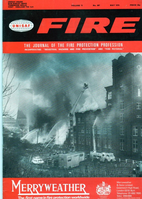 Incidents in the 1970's | | Blackburn Fire History
