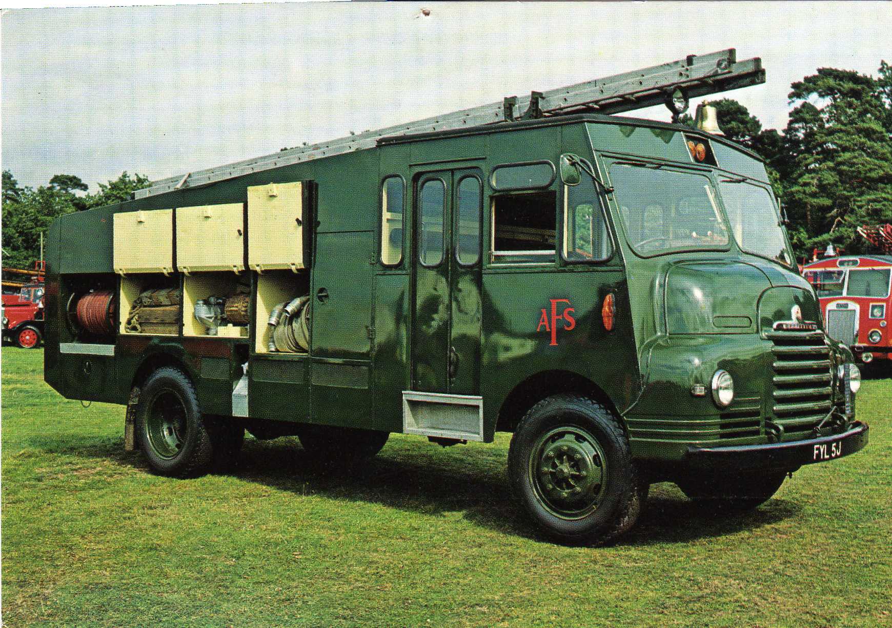 A.F.S. Vehicle (green goddess) FYL5J | | Blackburn Fire History