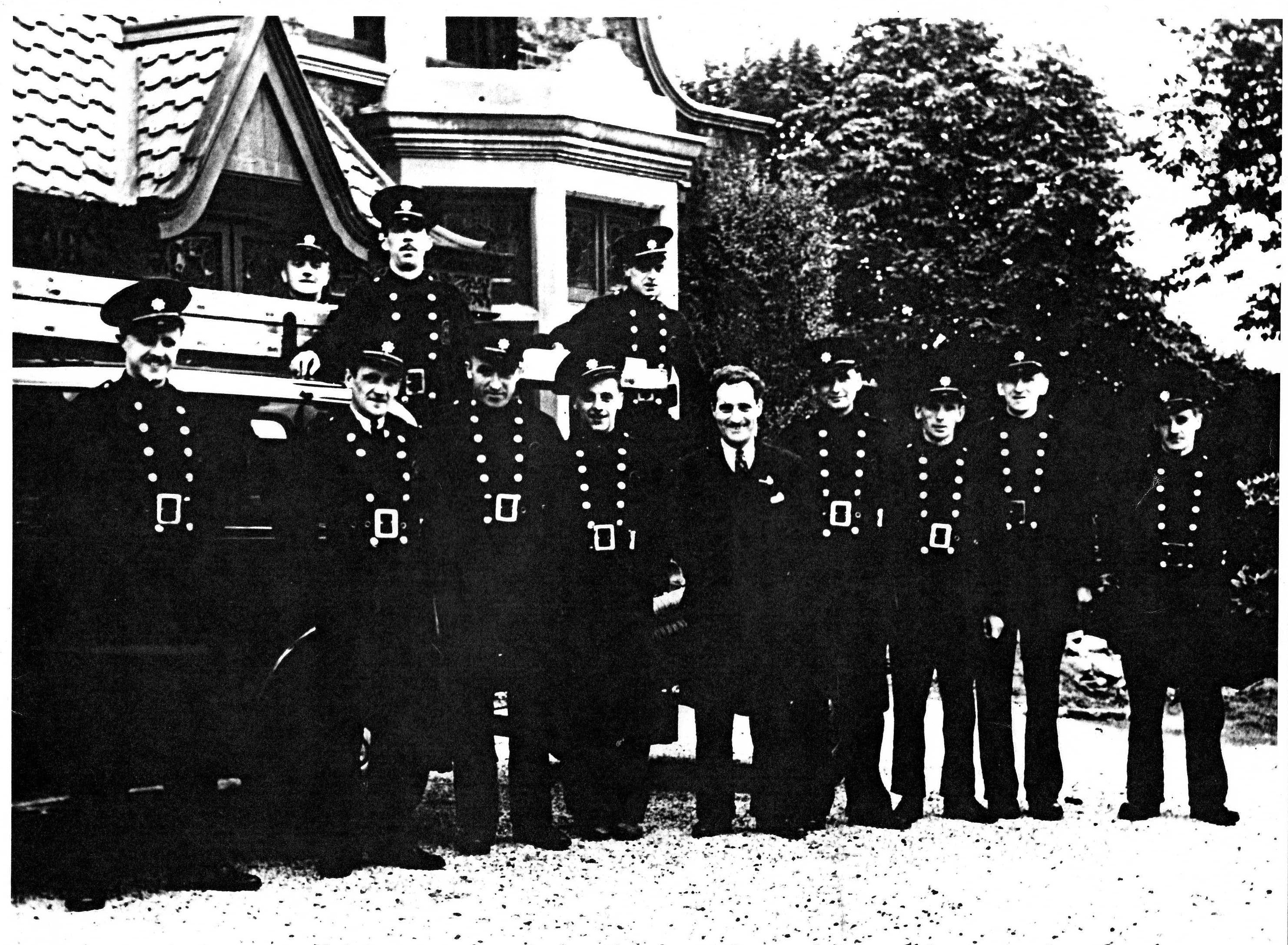N.F.S outside their Section Fire Station 1940's | | Blackburn Fire History