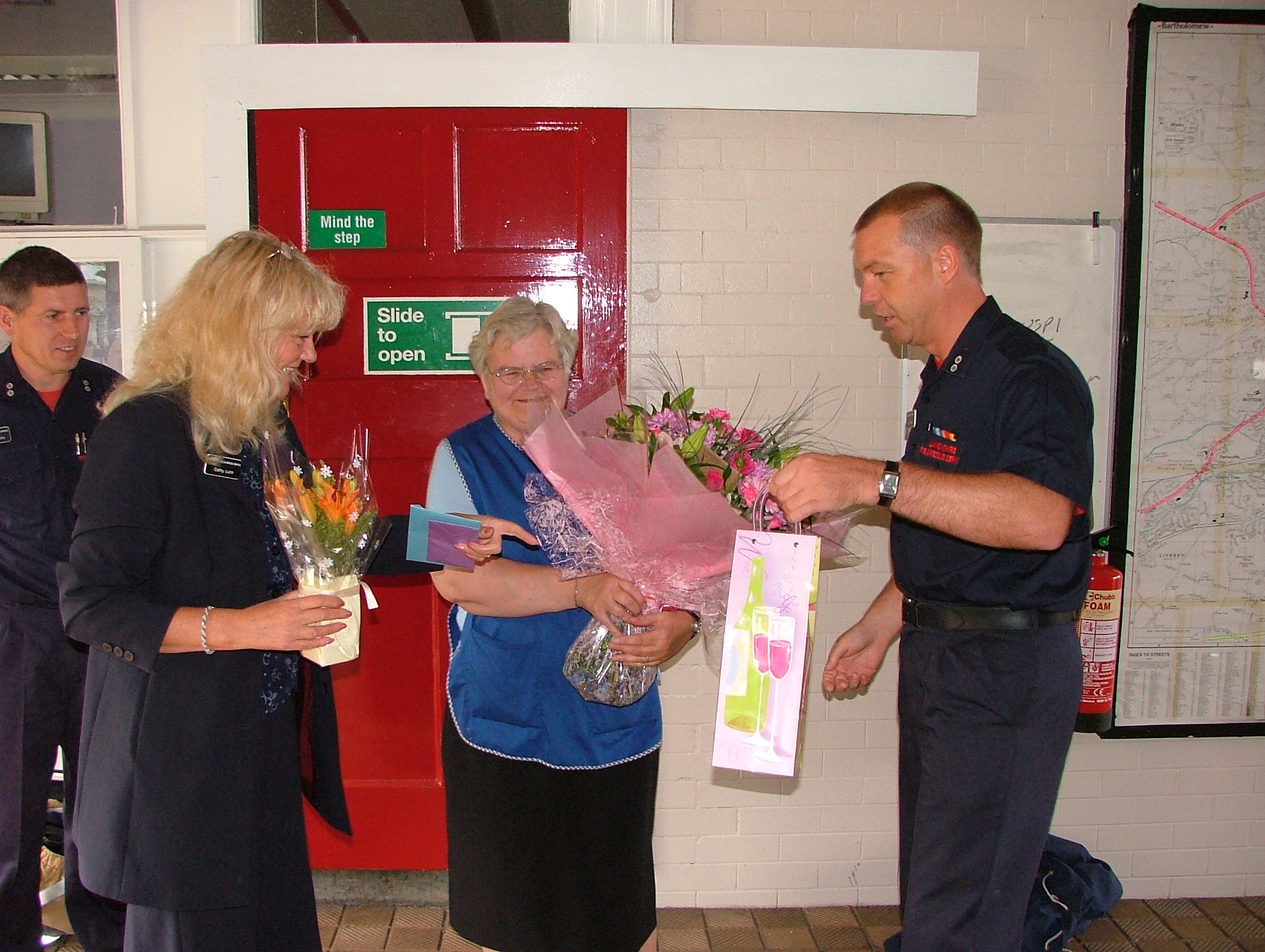 Retirement Of Pat Collier | | Blackburn Fire History