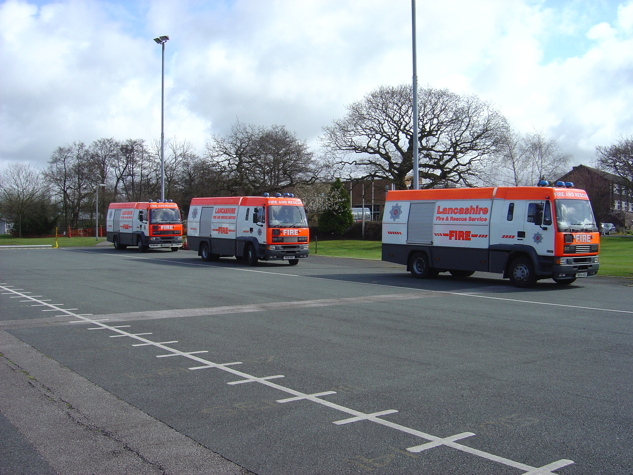 Lancashire Fire Service Driver Training Vehicles | | Blackburn Fire History