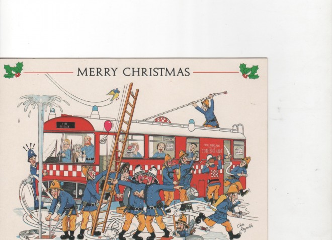 Fire Service Christmas Cards | | Blackburn Fire History