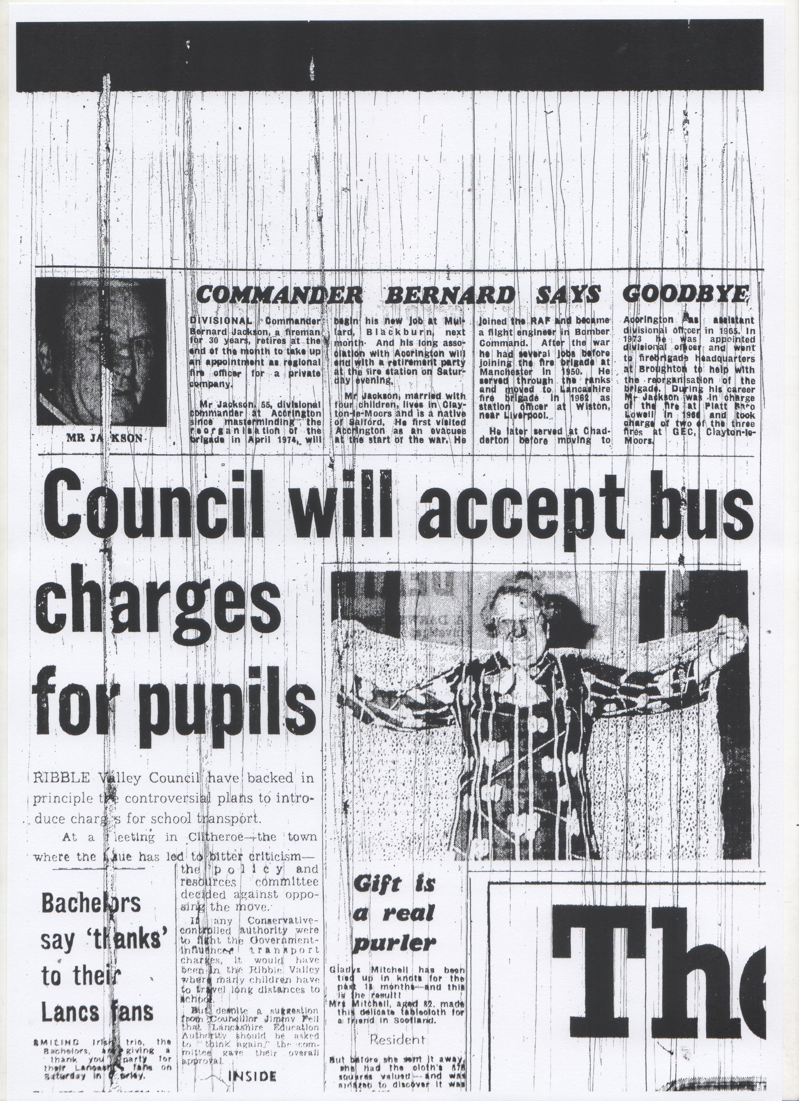 Bernard Jackson Says Goodbye | | Blackburn Fire History