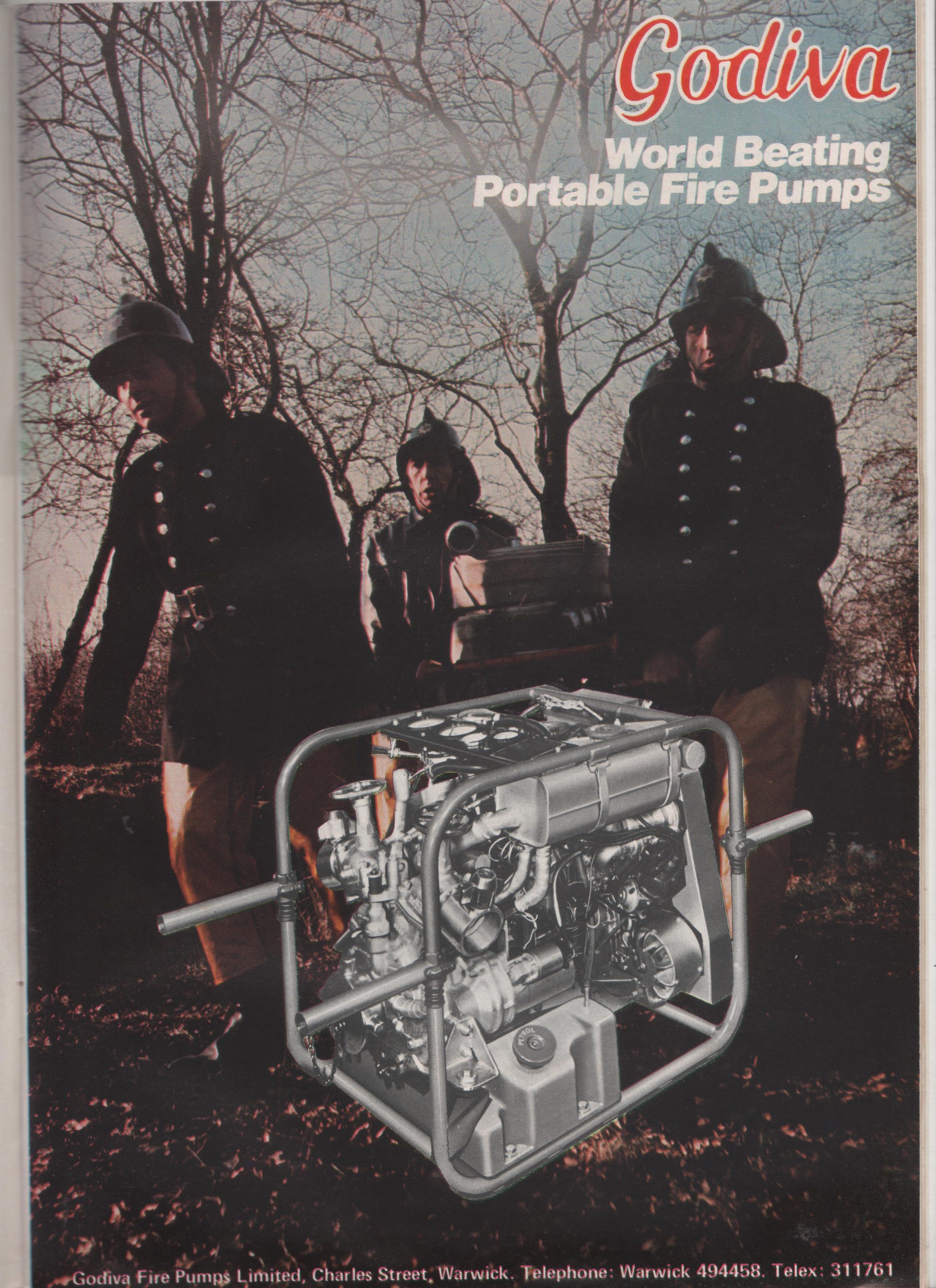 The Godiva Light Portable Pump | | Blackburn Fire History