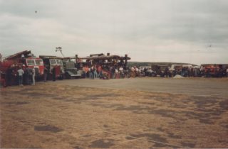 Bob France ,Bill Whiteley and wives winning vintage rally 1990's ...