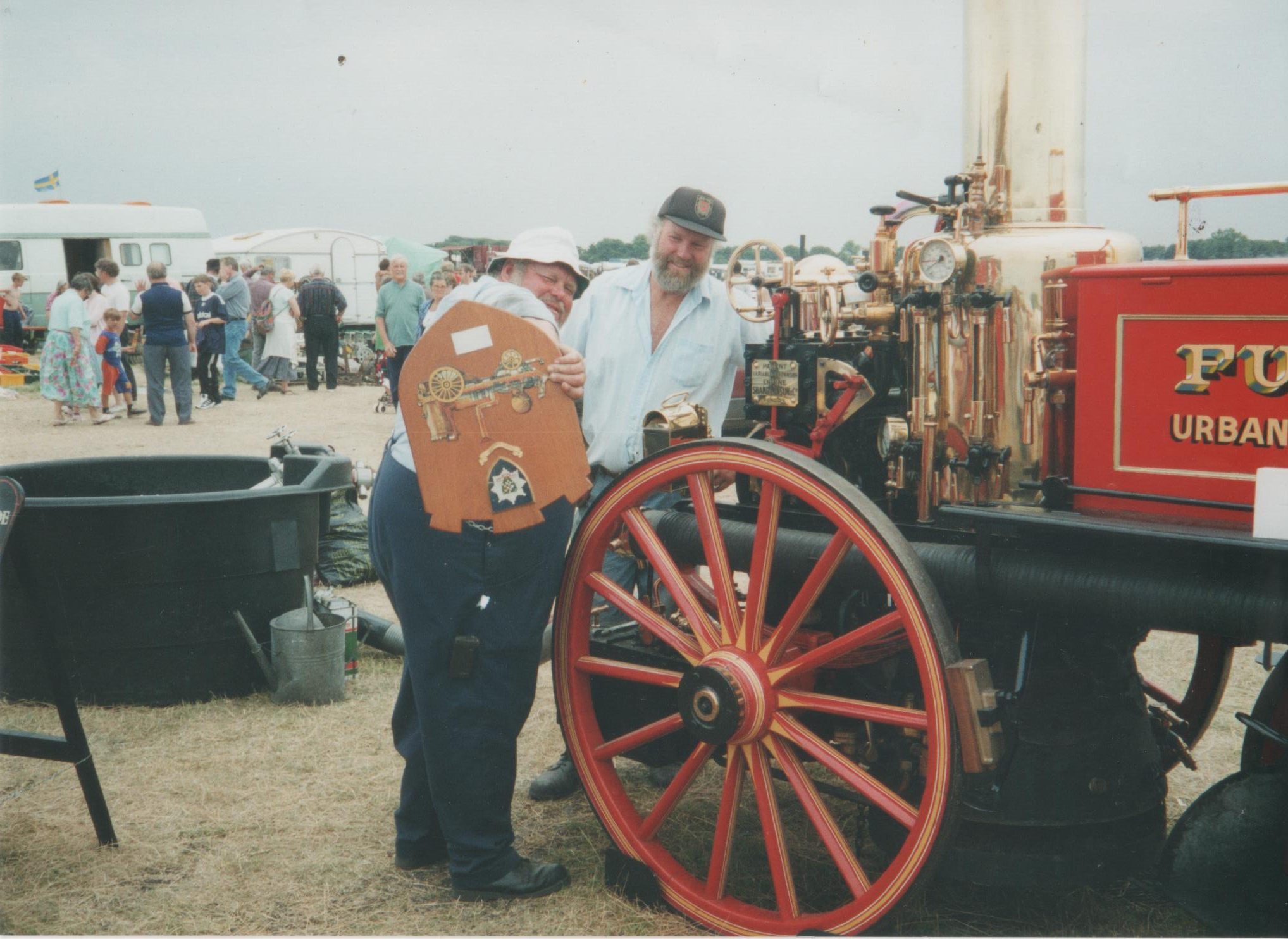 Bob France ,Bill Whiteley and wives winning vintage rally 1990's ...